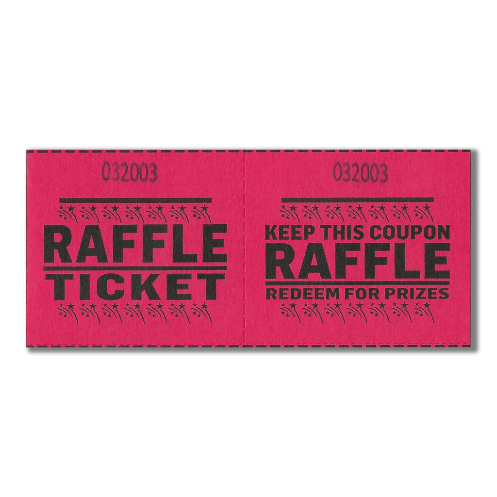 Raffle Marquee Roll Tickets - Doolins